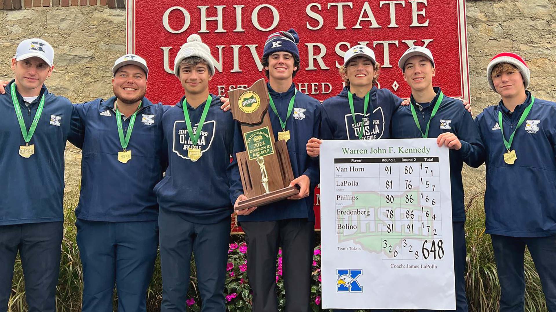FINAL RESULTS: 2023 OHSAA Boys DIII State Championship