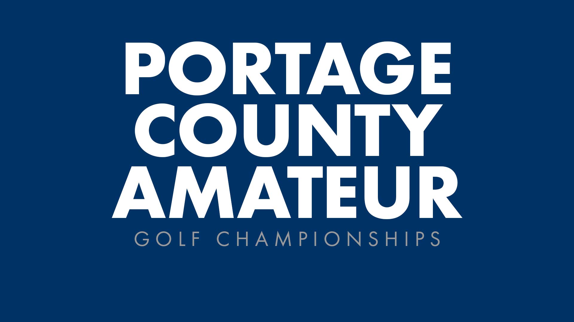 RD1 RESULTS: 2024 Portage County Am