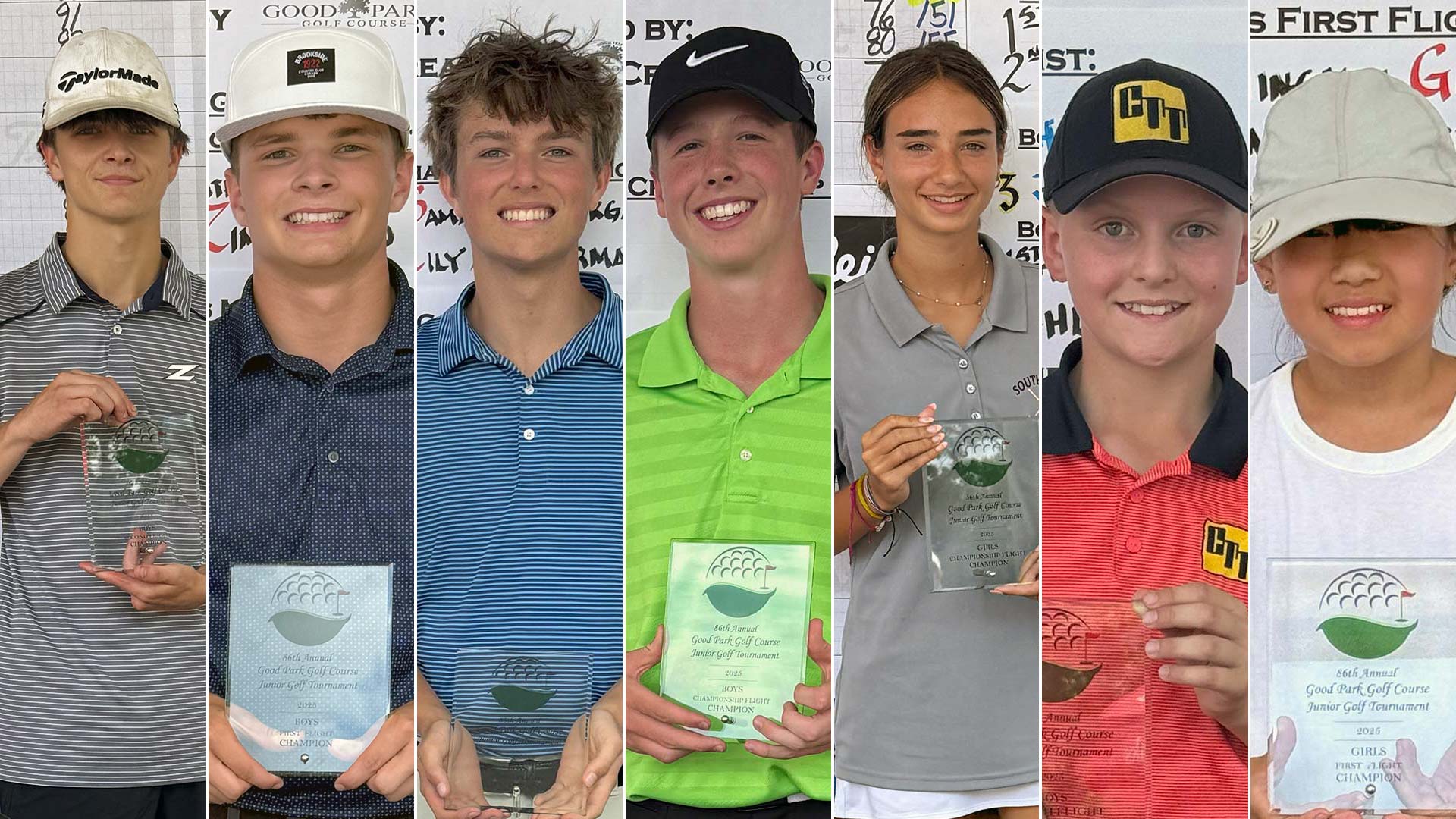 FINAL RESULTS: 2025 Good Park Junior Tournament