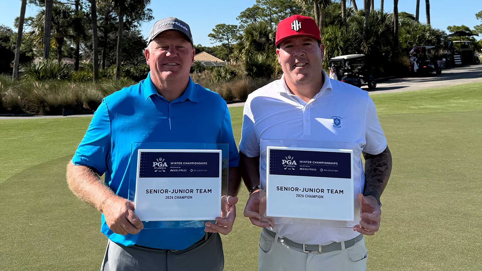 Sowards + Kern win PGA Senior-Junior Team Championship